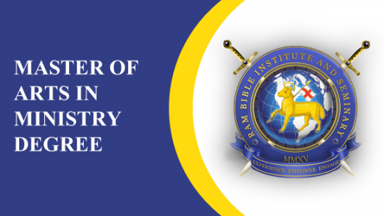 Master in Ministry Degree – RAMBIS E-Learning